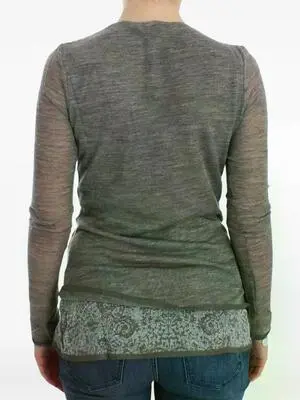 Ermanno Scervino Paisley Hem Wrap Top