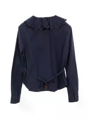 LOUIS VUITTON Pin-tuck Belted Shirt