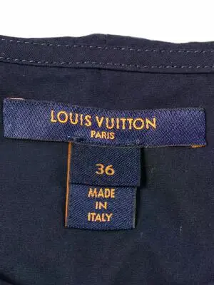 LOUIS VUITTON Pin-tuck Belted Shirt