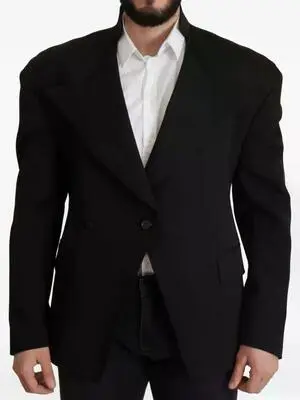 Dolce & Gabbana Single-breasted Notched-lapel Blazer - Black