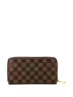 LOUIS VUITTON Zippy Wallet Damier Xl Small Wallets - Brown