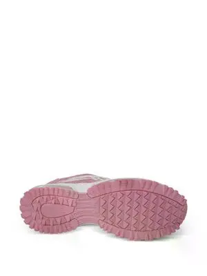 PLEIN SPORT Glitter Effect Mesh Sneakers