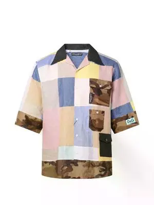Dolce & Gabbana Patchwork-motif Shirt
