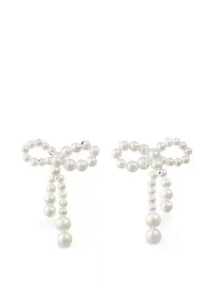 Sophie Bille Brahe 14k Yellow Gold Freshwater Pearl Rosette De Perles Earrings - Neutrals