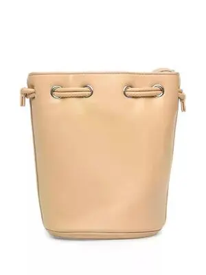 Calvin Klein Embossed Logo Drawstring Bucket Bag