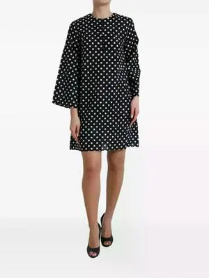 Dolce & Gabbana Polka Dot Mini Shift Dress