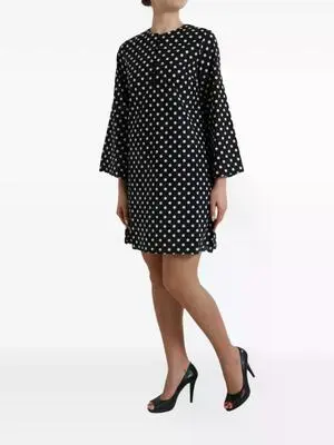 Dolce & Gabbana Polka Dot Mini Shift Dress