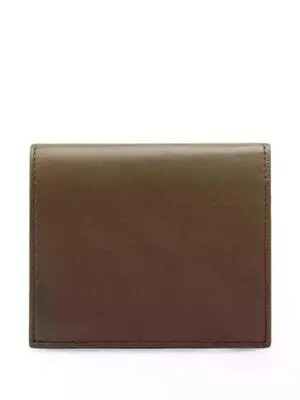 AMI Paris Cowhide-leather Bifold Wallet With De Coeur