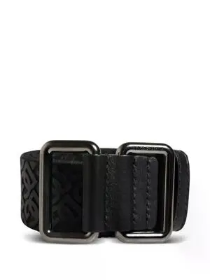 Dolce & Gabbana Dg Logo Jacquard Belt - Black