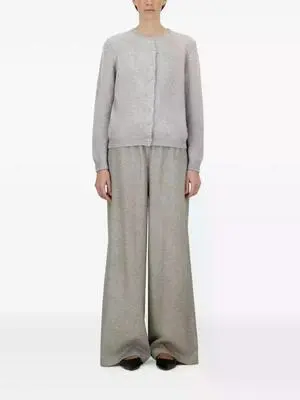Herno Crew Neck Long Sleeve Cardigan