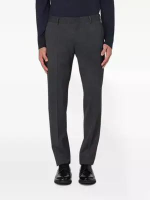 PT TORINO Mélange-effect Tailored Trousers