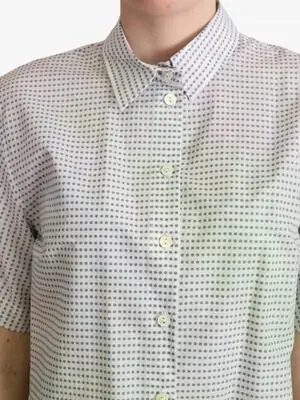 Dolce & Gabbana Polka Dot Print Cotton Shirt