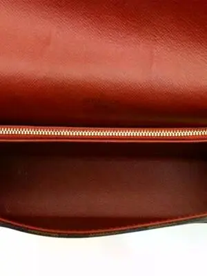 LOUIS VUITTON Damier Ebene Tribeca Long Shoulder Bag - Brown