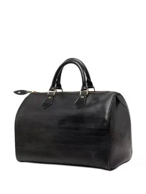 LOUIS VUITTON 1993 Epi Speedy 30 Boston Bag - Black
