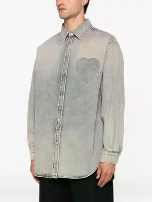 Moschino Heart-patch Shirt