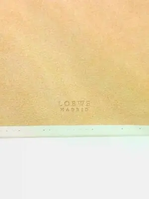 Loewe Suede Anagram Flat Pouch