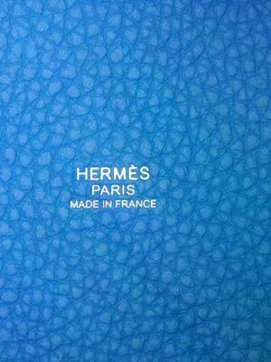 Hermès Clemence Picotin Lock 22 Handbag - Blue