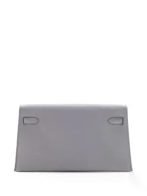 Hermès Epsom Kelly Elan Shoulder Bag - Grey