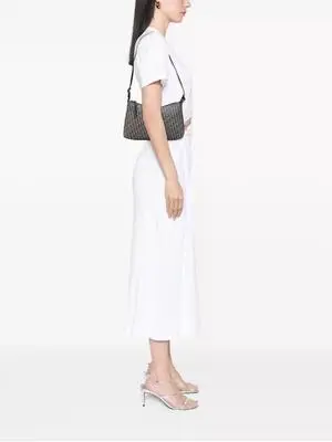 Dior Diorissimo Trotter Canvas Shoulder Bag - Blue