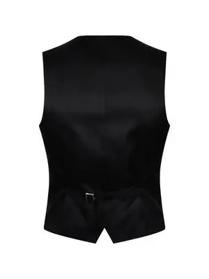 Dolce & Gabbana Pinstripe Pattern Shawl-lapel Waistcoat