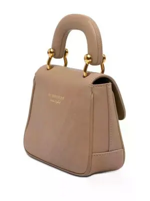 Burberry Mini Trench Calfskin Dk88 Top Handle Bag Satchel