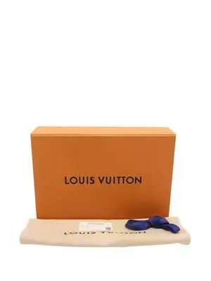 LOUIS VUITTON Monogram Denim Pochette Ballet Shoulder Bag - Blue