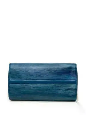 LOUIS VUITTON Epi Speedy 35 Boston Bag - Blue