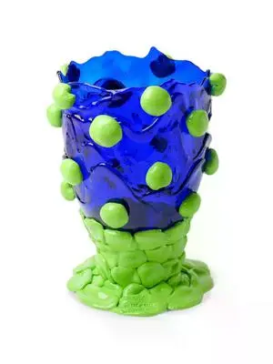 GAETANO PESCE Nugget Wavy-rim Vase X Browns Exclusive - Blue