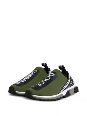 Dolce & Gabbana Sorrento Logo-print Slip-on Sneakers