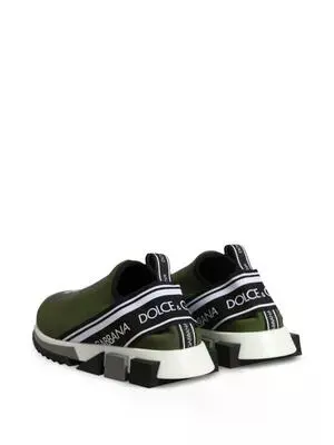 Dolce & Gabbana Sorrento Logo-print Slip-on Sneakers