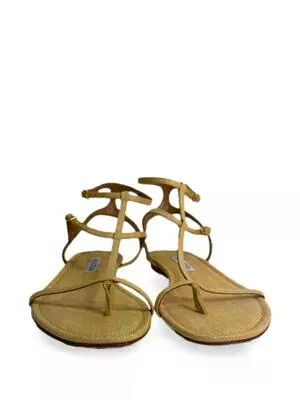 AQUAZZURA So Ponza T-strap Sandals