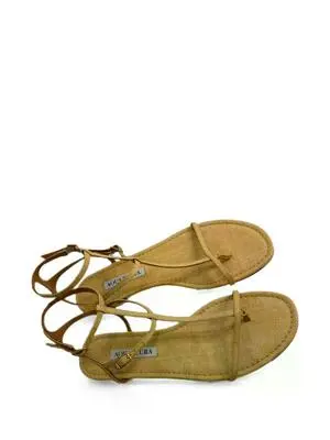 AQUAZZURA So Ponza T-strap Sandals