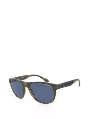 Armani Exchange Tortoiseshell Effect Sunglasses