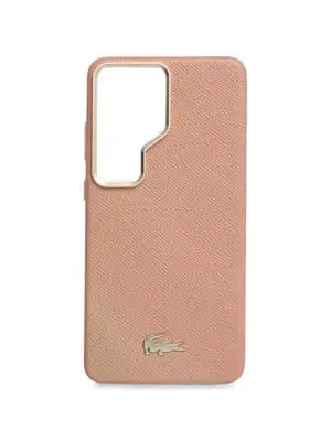 Lacoste Logo-plaque Samsung Galaxy S26 Ultra Case - Pink