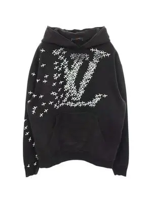 LOUIS VUITTON Plane Print Hoodie
