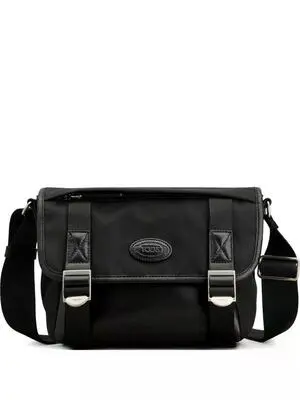 TOD'S Messenger Bag With Buckle Detail