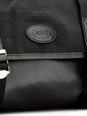 TOD'S Messenger Bag With Buckle Detail