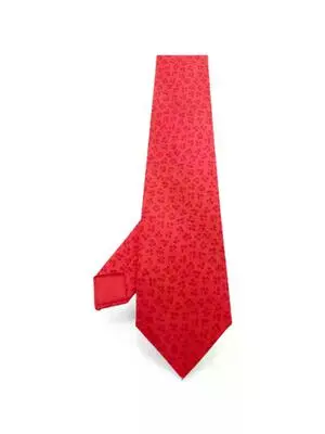Hermès Silk Neck Tie - Red