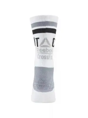 REEBOK Crossfit Logo Crew Socks - White