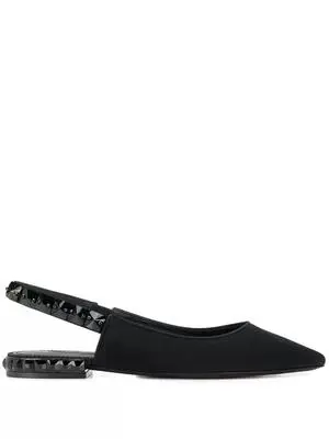 Dolce & Gabbana Studded Slingback Slippers