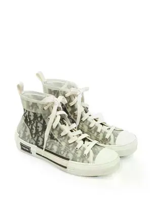 Dior B23 Oblique Motif High-top Sneakers