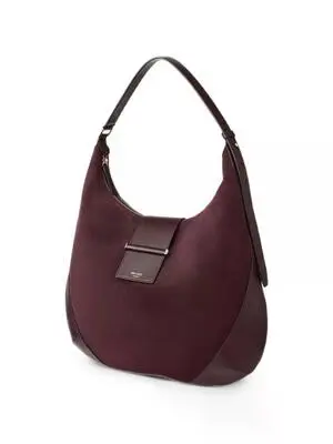 JIMMY CHOO Bar Panelled Shoulder Bag - Purple