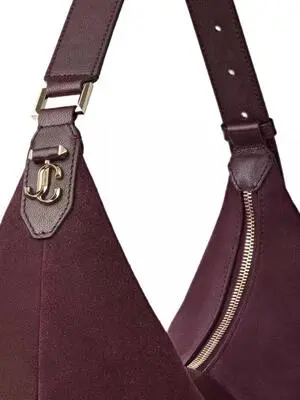 JIMMY CHOO Bar Panelled Shoulder Bag - Purple