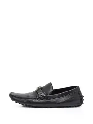 LOUIS VUITTON Hockenheim Leather Loafers