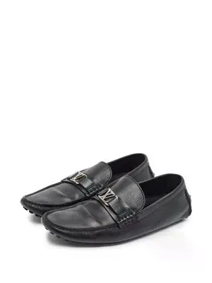 LOUIS VUITTON Hockenheim Leather Loafers