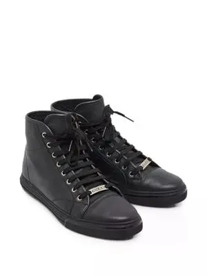 Gucci Leather High-top Sneakers