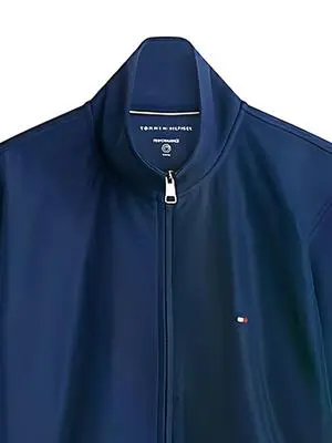Tommy Hilfiger Essential Logo-embroidered Zip-up Sweatshirt