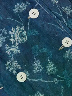 L'Agence Bradley Floral Print Trench Coat