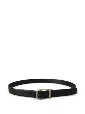 Dolce & Gabbana Leather Belt With Pin-buckle Fastening - Black