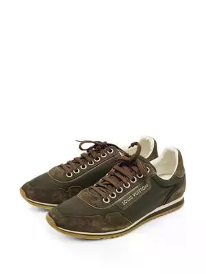 LOUIS VUITTON Panelled Lace-up Sneakers